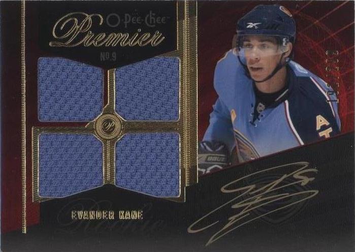 2009-10 O-Pee-Chee Premier - Autographed Quad Rookie Memorabilia ...