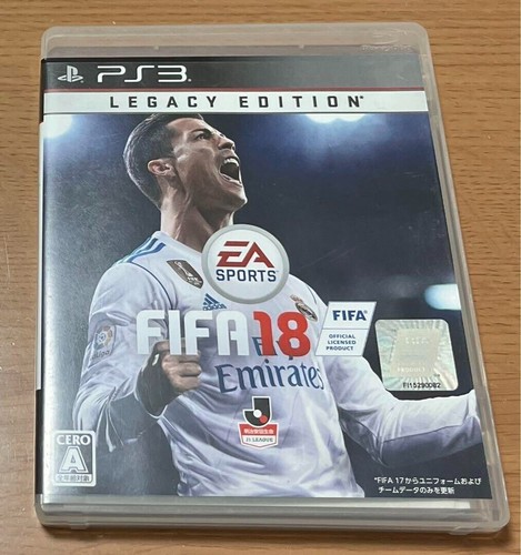 FIFA 18 Legacy Edition - PS3 PlayStation 3 Japanese version | eBay