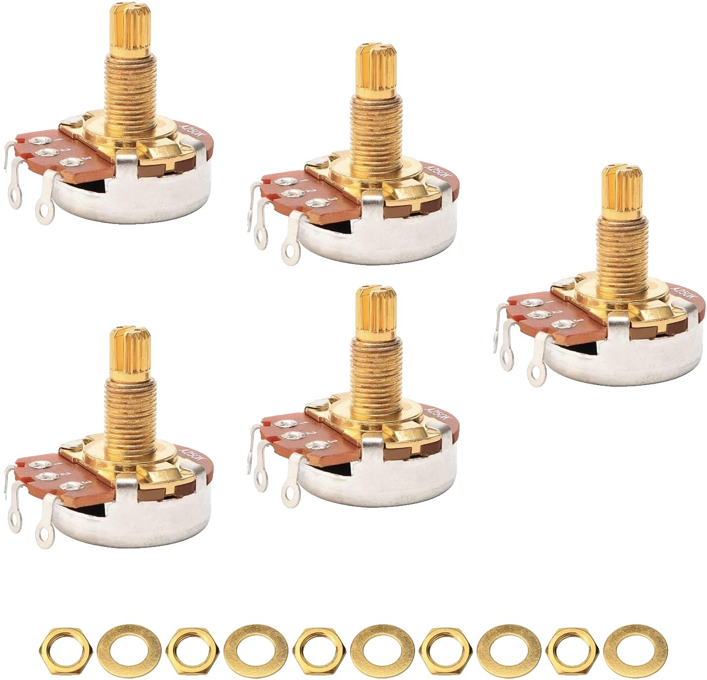 Long Shaft Guitar Pots | eBay