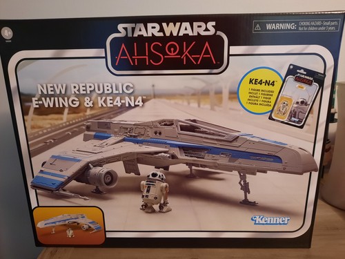 Star Wars The Vintage Collec E-WING FIGHTER 3.75" Hasbro Vehicle & KE4 ...