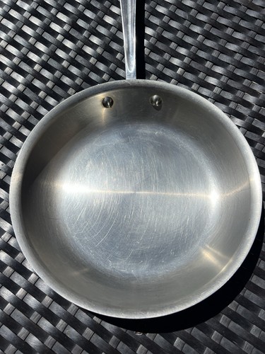 Nice! Classic All-Clad Stainless Steel Frying Pan Skillet 10.5” Nice ...