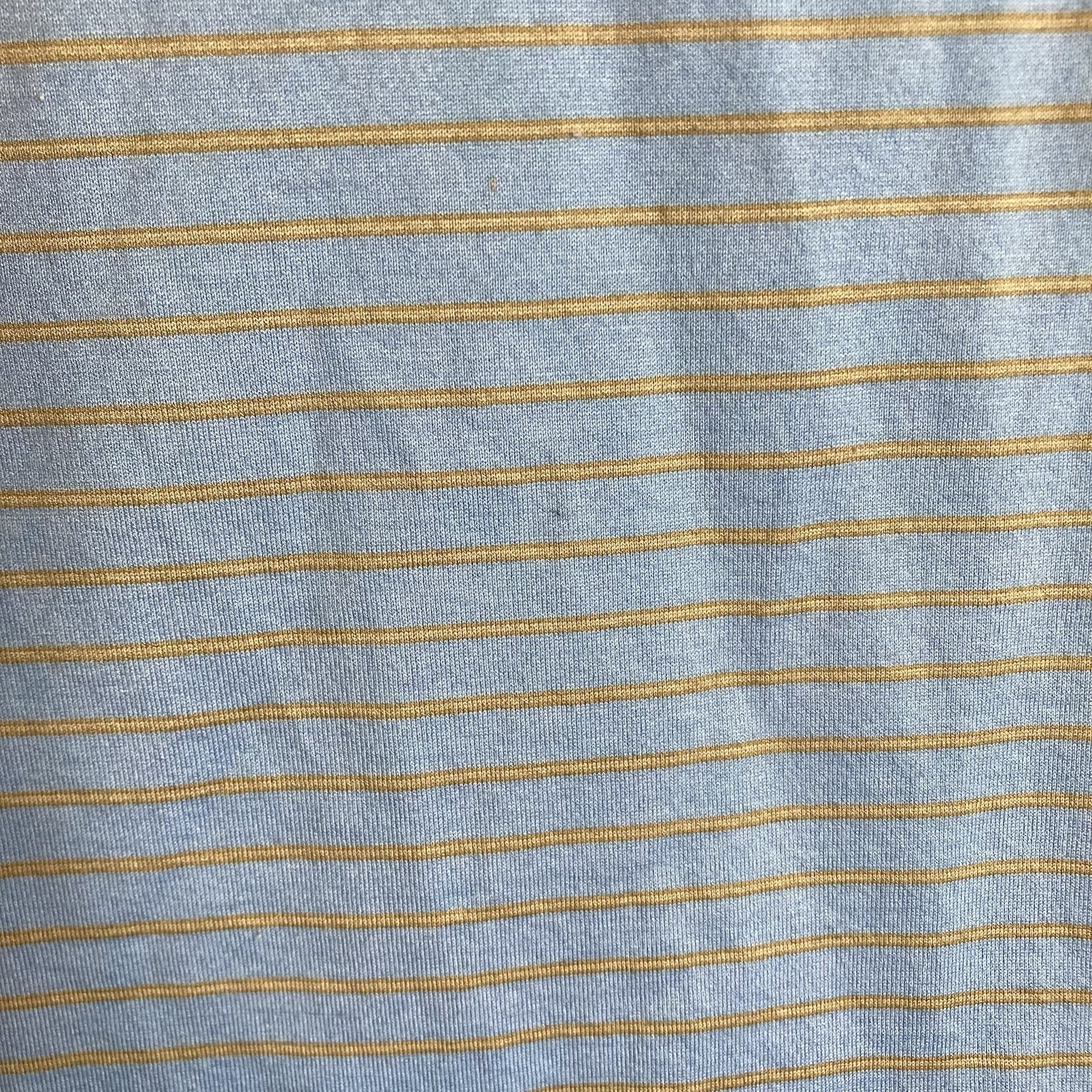 Peter Millar Men's Blue Striped Polo Shirt Size L Preppy 1896 Golf Logo ...