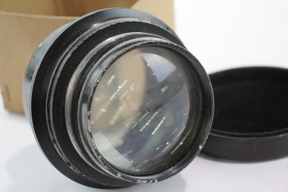 Vintage Dallmeyer Aero 8" F/2.9 RAF A.M. 14A / 780 WWII Large Format ...