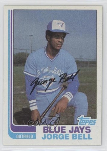 1982 Topps George Bell Jorge Bell #254 Rookie RC | eBay