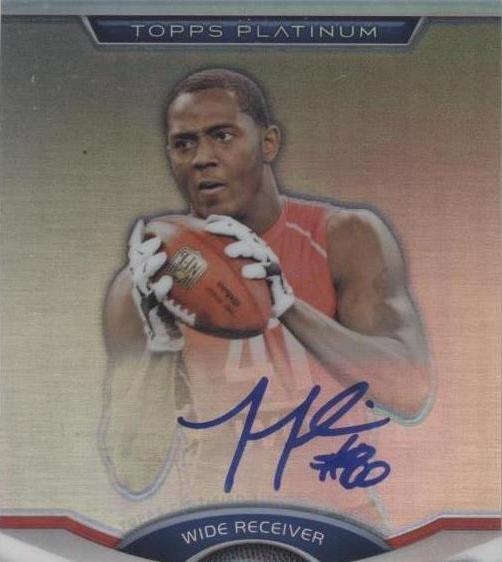 2011 Topps Platinum - Terrence Toliver #141 Refractor Rookie Autographs ...
