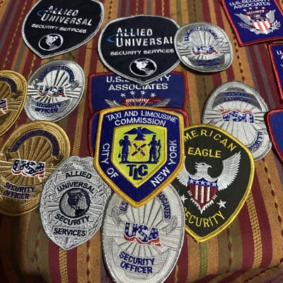 Lots of security patches. 17 Patches Lot. | eBay