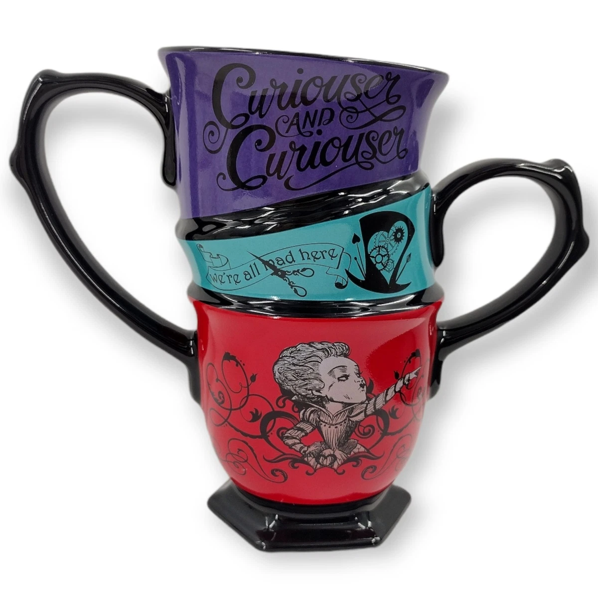 Alice In Wonderland Stacked Tea Cup