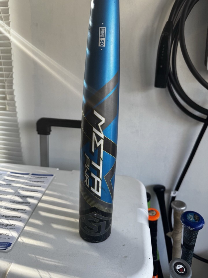 Louisville Slugger 33 inch Meta PWR BBCOR Baseball Bat - Blue | eBay