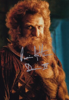 OWAIN ARTHUR signed Autogramm 20x30cm LORD OF THE RINGS in Person ...