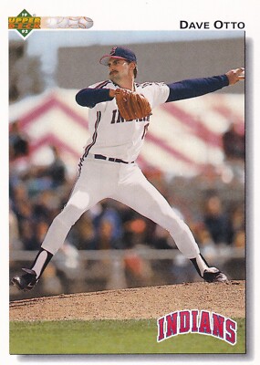 1992 Upper Deck #698 Dave Otto MLB Cleveland Indians +(Yes 3 Free ...