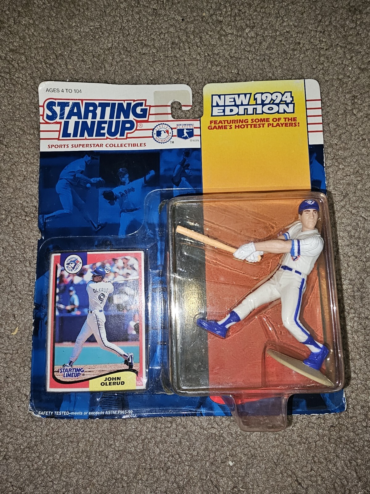 1994 Starting Lineup John Olerud Figure Toronto Blue Jays | eBay