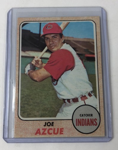 1968 Topps Baseball 443 Joe Azcue Cleveland Indians card | eBay