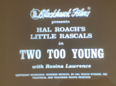 Super-8 Sound TWO TOO YOUNG 1936 OUR GANG -Little Rascals 200 ft ...