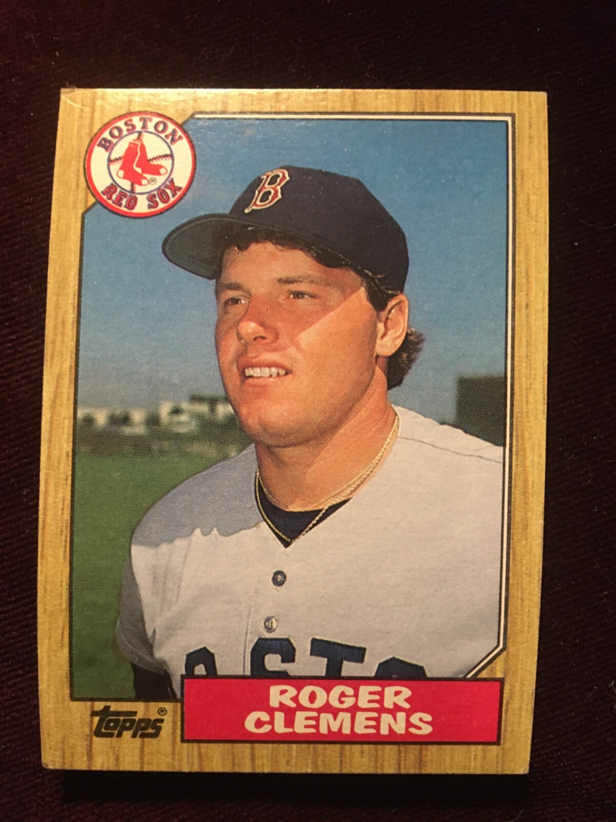 1987 Topps #340 Red Sox Roger Clemens Baseball Card | eBay