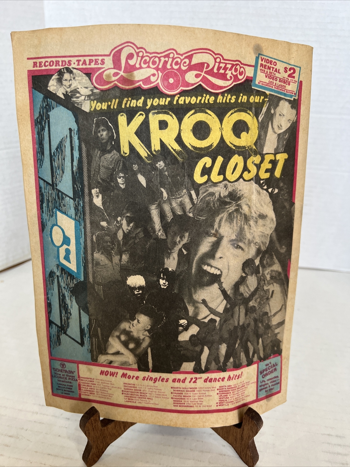 THE ROQ OF THE 80's MAGAZINE 1983-KROQ FM 106.7-US Festival Steve ...