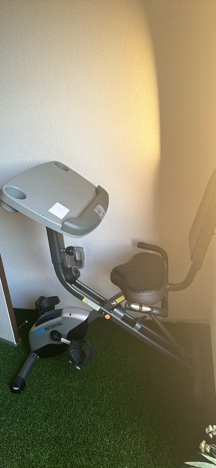 Exerpeutic Exerwork 2000i Bluetooth Folding Exercise Desk Bike | eBay