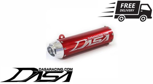 2004-2005 DASA Honda TRX450 Exhaust System Complete Rear | Candy Red ...