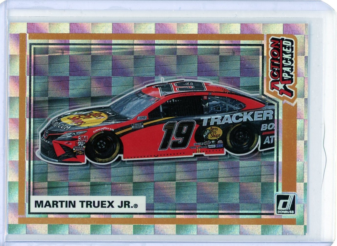 2021 Panini Donruss Racing Martin Truex Jr. Checkers Action Packed #AP5 ...