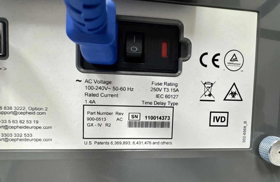 Cepheid 900-0828 GeneXpert GX-HUB w/ GX-IV 4-Module Molecular ...