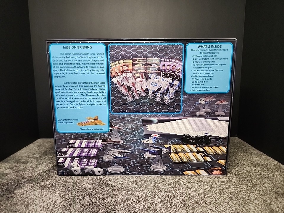 FASA Aether Stream Interceptor Space Combat Box Starter Set Game FAS ...