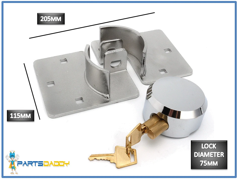 High Security Padlock Hasp
