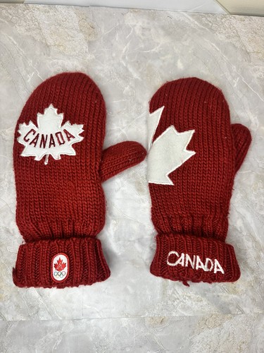 CANADA 2012 OLYMPIC GAMES Red Mittens Hudson Bay 2nd Gen Adult Unisex ...