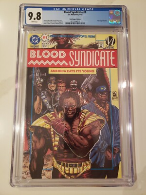 Blood Syndicate 1 CGC 9.8, DC Comics 1993 poly-bagged edition | eBay