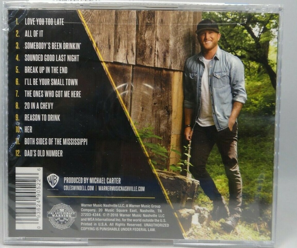 Cole Swindell - All of It (August 17, 2018, Warner Bros) New Cracked ...