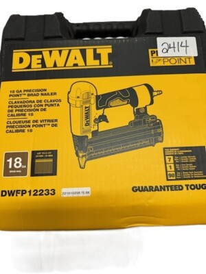 DEWALT DWFP12233 18-Gauge Precision Point Pneumatic Brad Mailer ...
