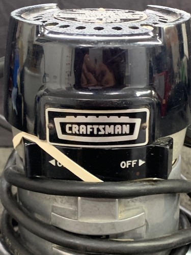 Vintage SEARS CRAFTSMAN Router Model 315.17360 Double Insulated *Works ...