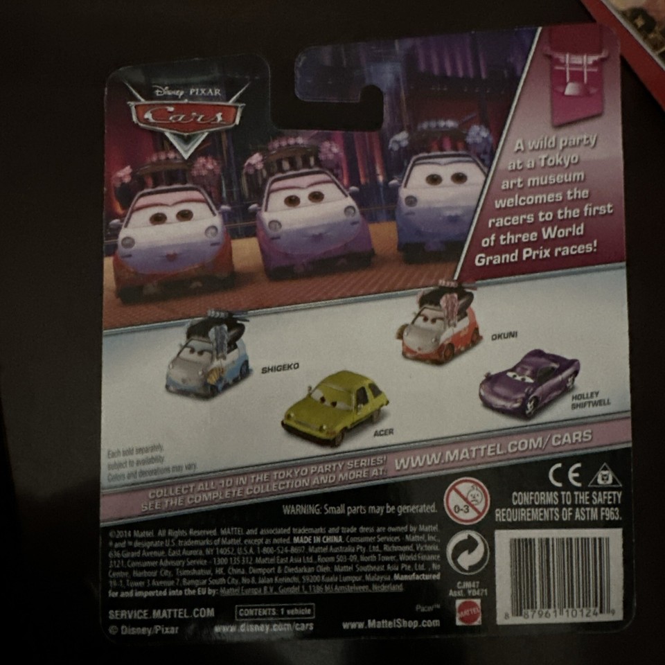 DISNEY PIXAR CARS TOKYO PARTY OKUNI COLLECTOR NO. 4/10 | eBay