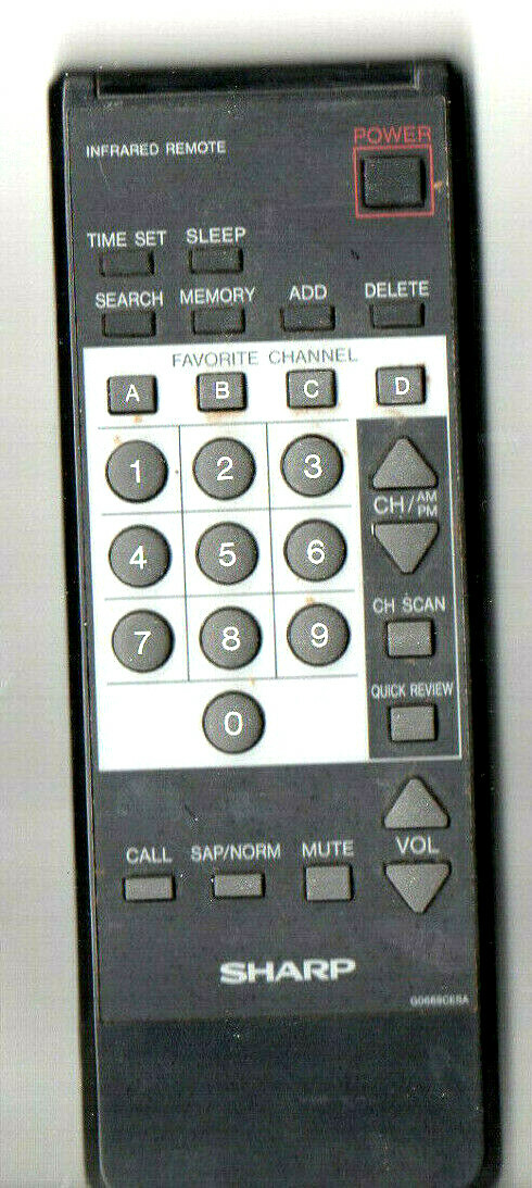 SHARP REMOTE CONTROL | eBay