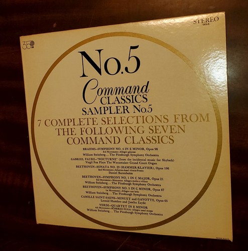 Command Classics Sampler No.5: 7 Complete Selections (LP, 1965, Grand ...