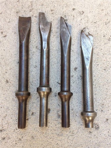 Set of 4 Vintage Sioux Tools Air Tool Chisel Cutters | eBay