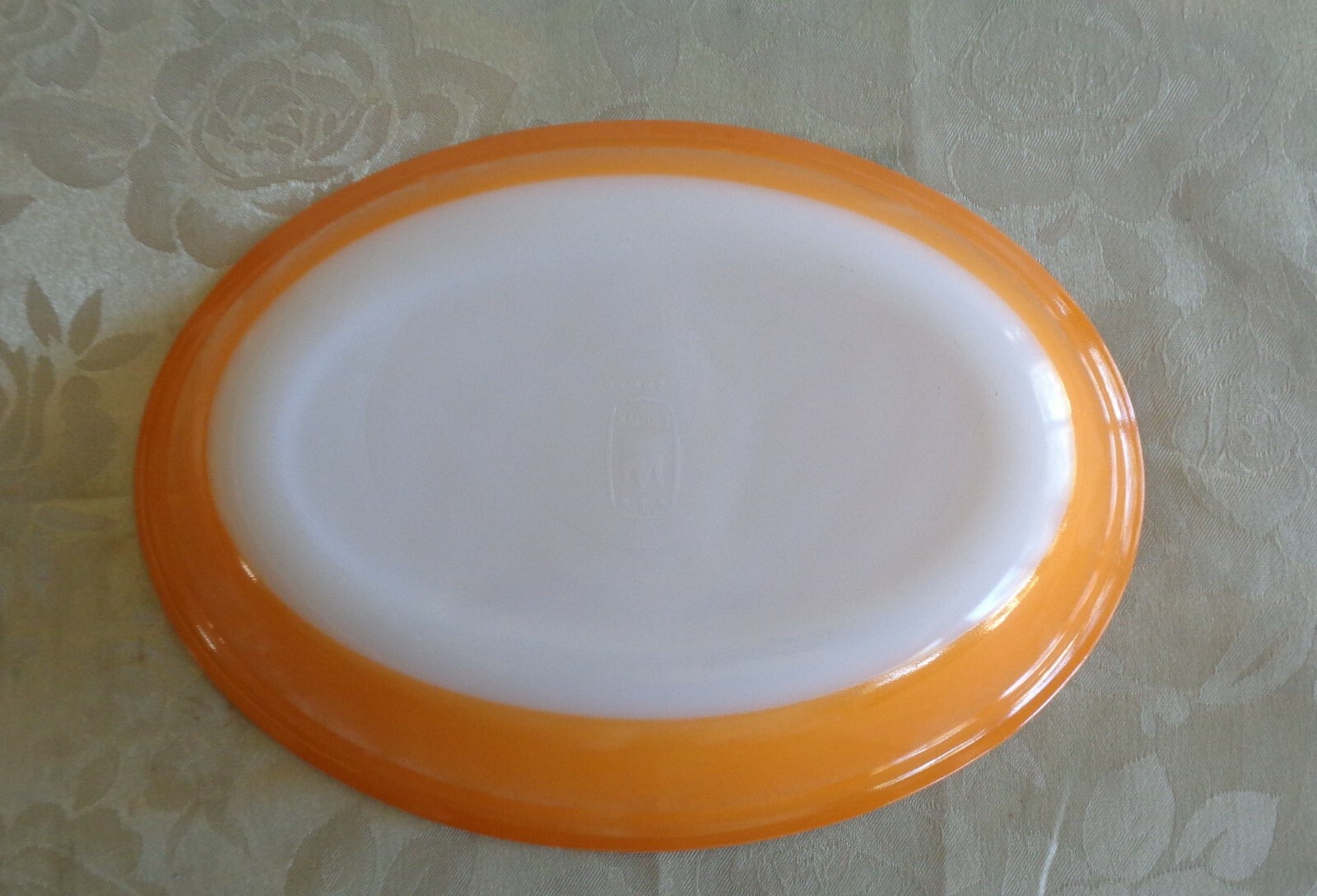 Lovely Vintage Crown Pyrex (Agee) Oval Ovenware Dish *Bright Yellow ...
