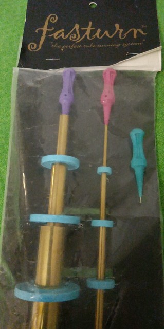 Vintage Fasturn Crowning Touch Fabric Tube Turning System 6 Tubes 3 ...