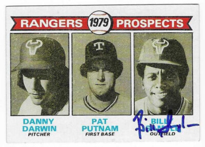 BILLY SAMPLE 1979 TOPPS AUTOGRAPHED SIGNED # 713 TEXAS RANGERS | eBay