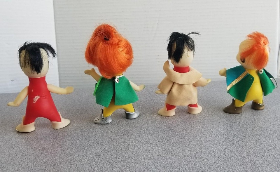 Vintage 1967 Swedlin Mini Martians Star House With 6 Martians ...