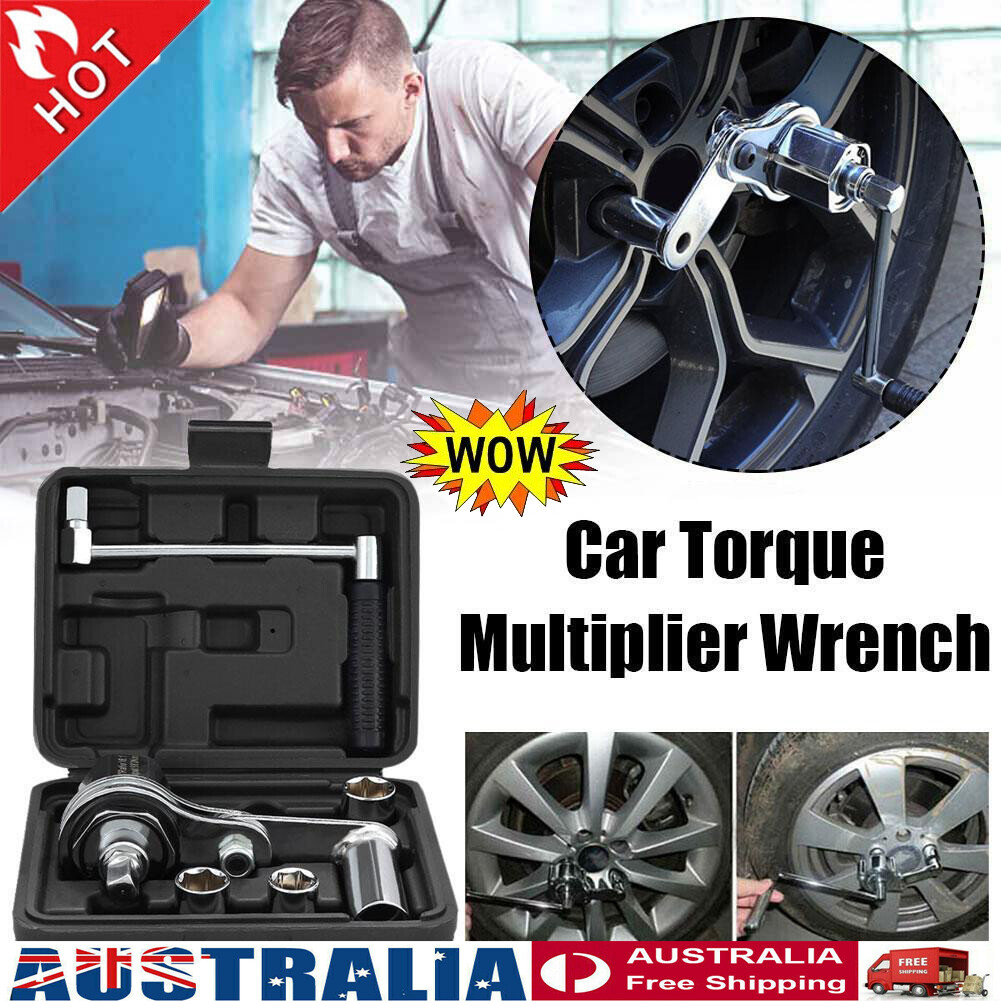 Car Torque Multiplier Wrench Labor Saving Spanner Lug Nut Lugnuts ...