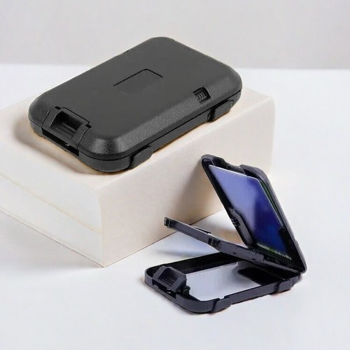 Slim Mint Wallet Ultra-Thin RFID-Blocking, ID Theft Protection Black ...