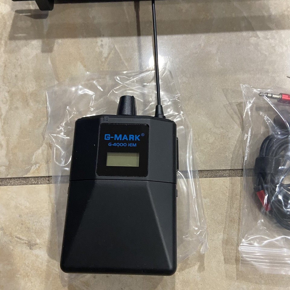 In Ear Monitor System G-MARK G4000 IEM UHF Wireless Stage Return | eBay