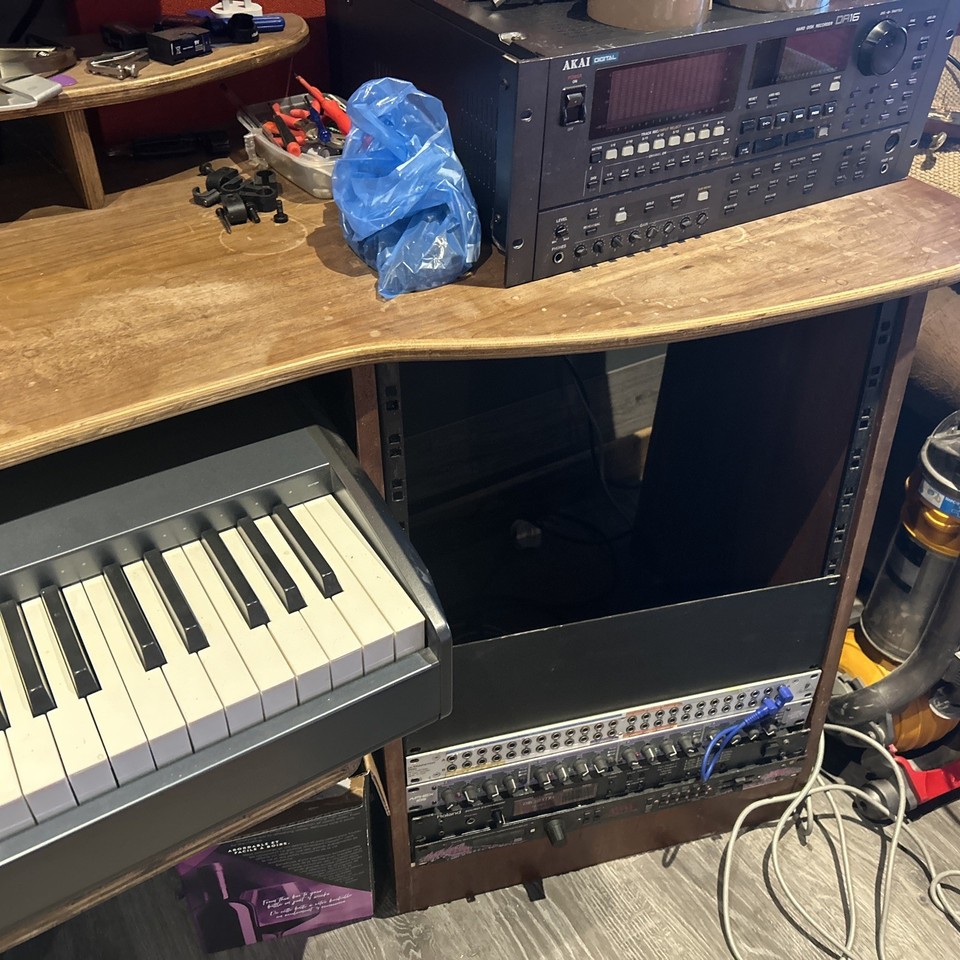 Studio workstation with RACK CABINETs RECORDING STUDIO FURNITURE | eBay UK