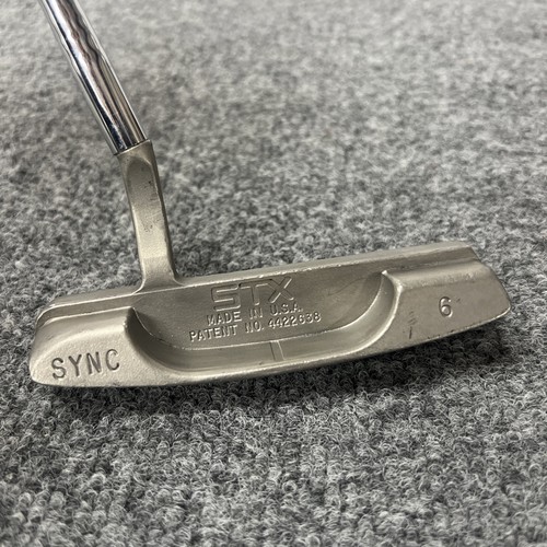 STX Sync 6 Putter 34.5" , Right Handed, Black Soft Face Made in USA | eBay