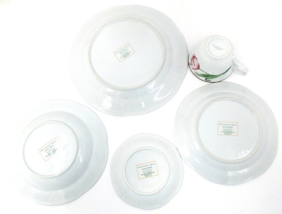 Christian Dior Provence Collection Flower Normandie China 5pc ...