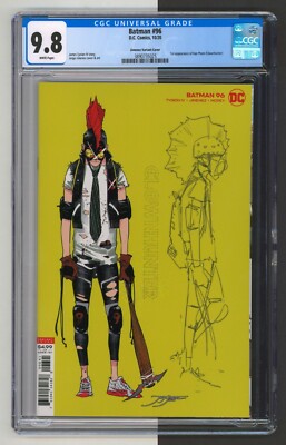 Batman #96, CGC 9.8, Jimenez Variant, RI 1:25, 1st Clownhunter, DC ...
