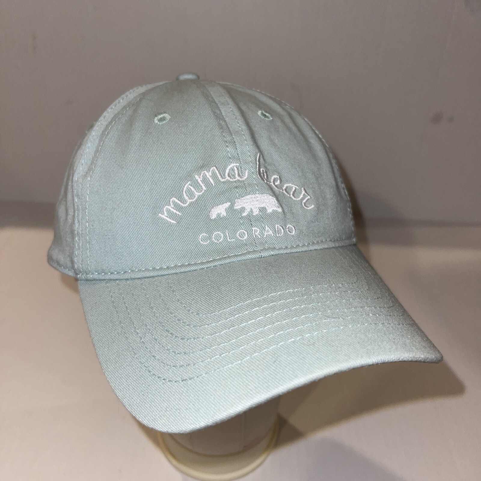 duck egg blue Mama Bear Colorado hat - Gem