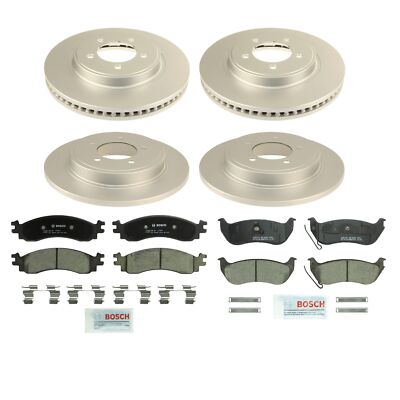 Bosch Front 305mm & Rear 300mm Brake Kit Disc Rotors Pads For Ford ...