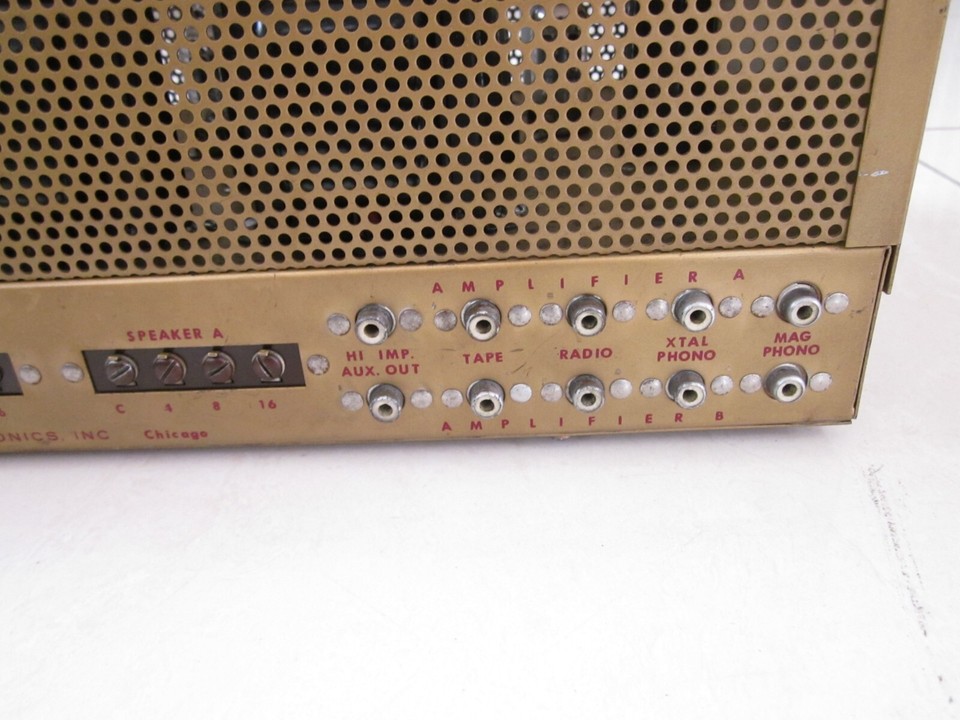 VINTAGE BOULEVARD 11T24S 24 WATT STEREO TUBE AMPLIFIER | eBay