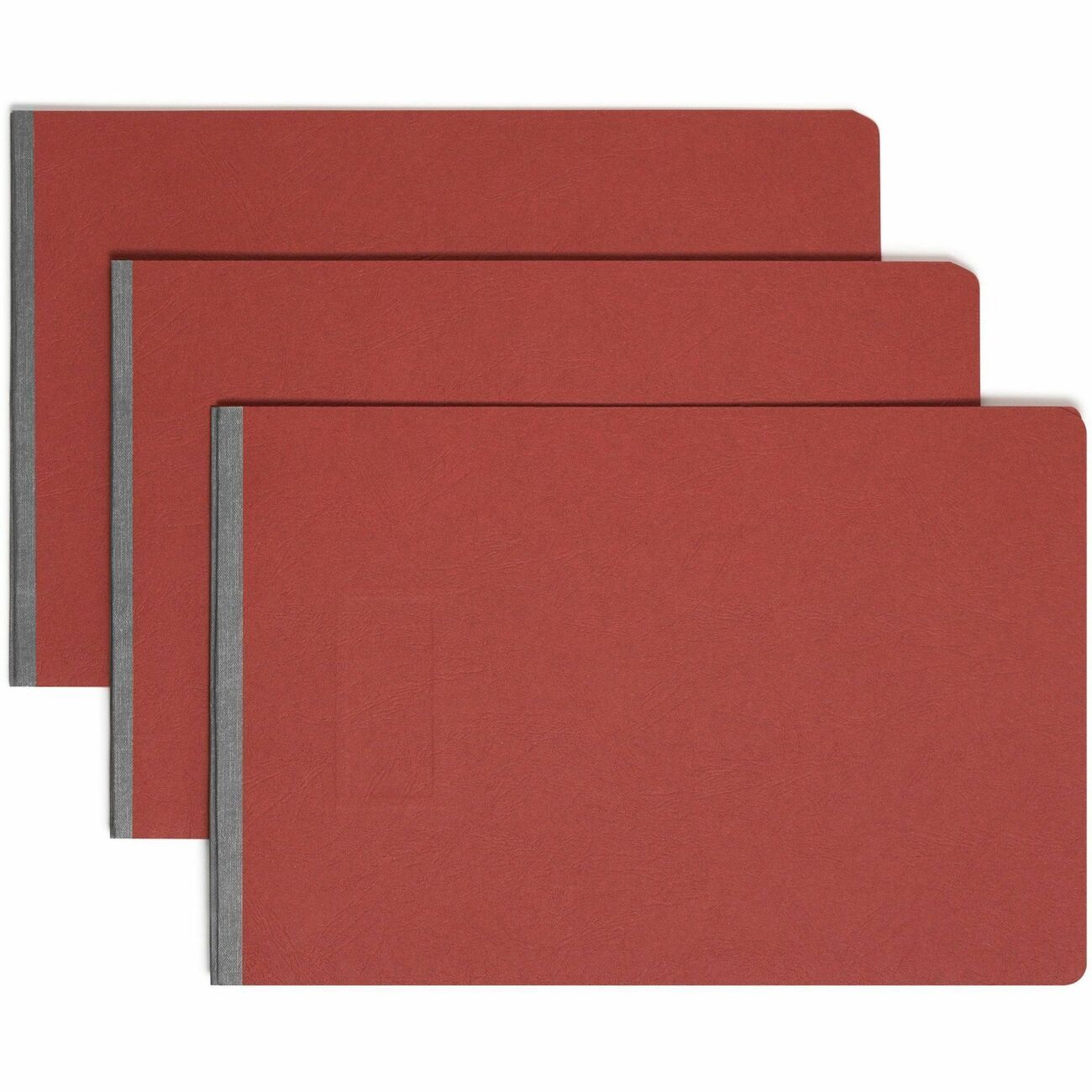 Smead 81778 Red Pressguard Report Covers With Fastener - Ledger - 11" X ...