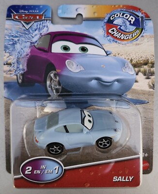 2024 MATTEL DISNEY PIXAR CARS COLOR CHANGERS SALLY 1ST MOVIE PORSCHE ...